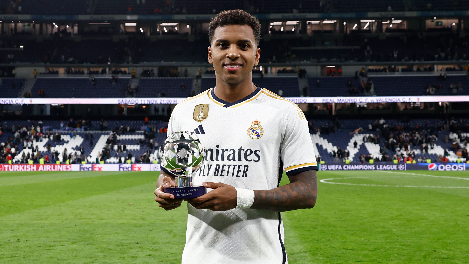 Rodrygo, man of the match: “It was a perfect game'