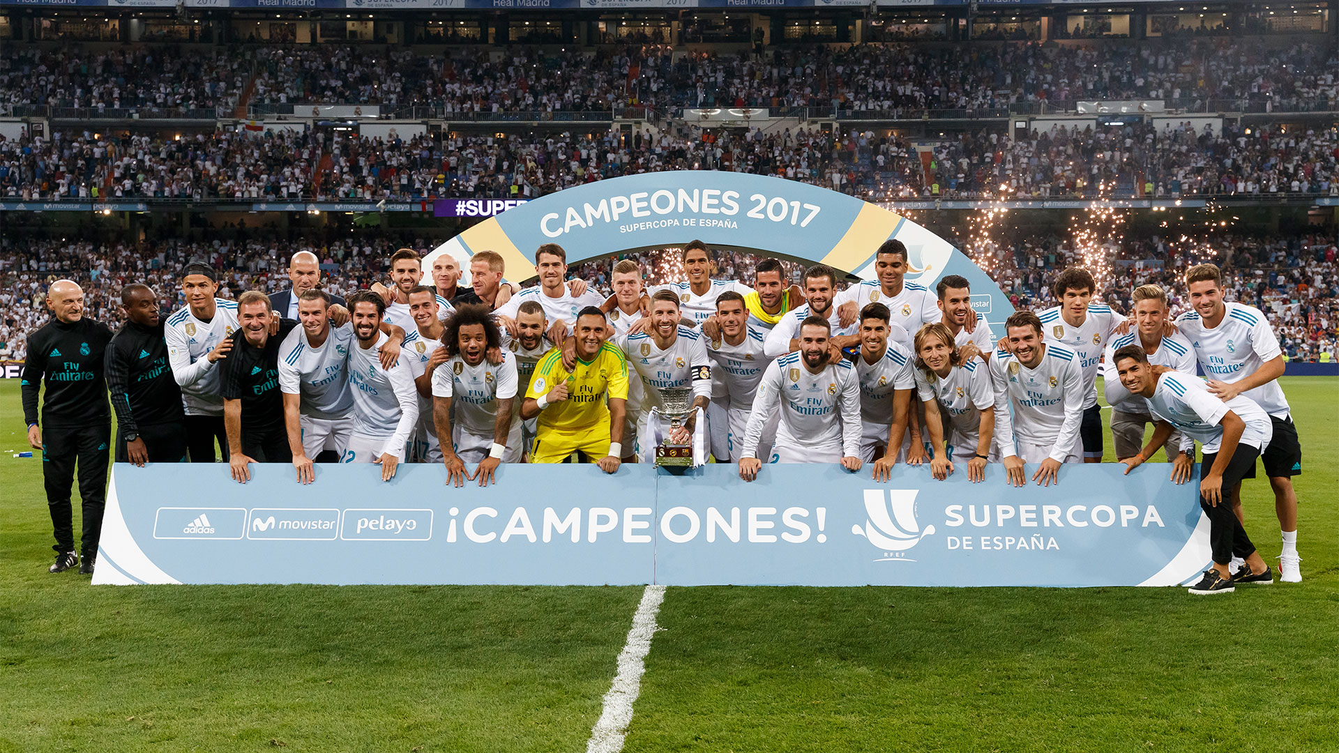 Seventh anniversary of club's 10th Spanish Super Cup
