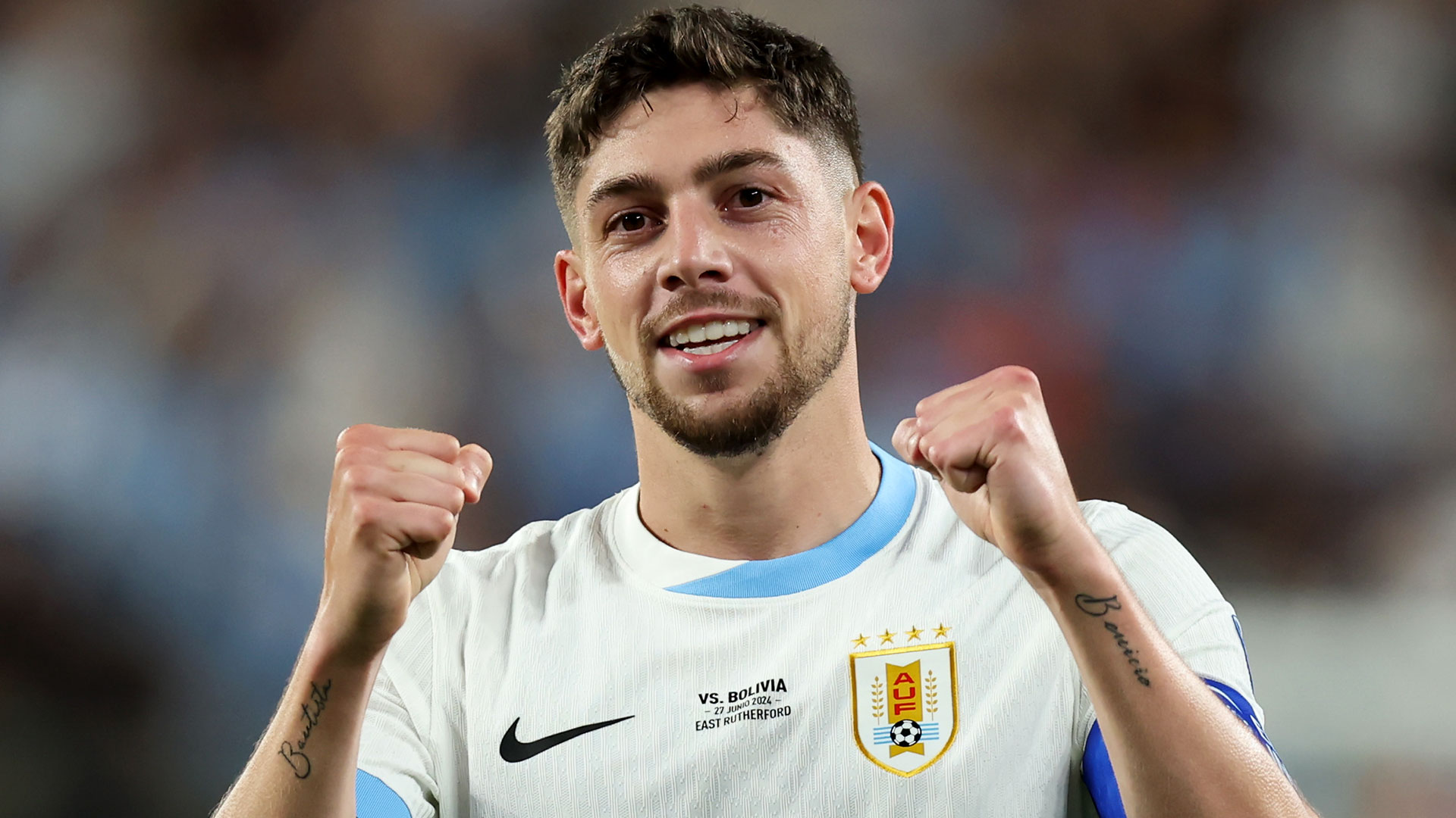 5-0: Valverde marca en la goleada de Uruguay a Bolivia