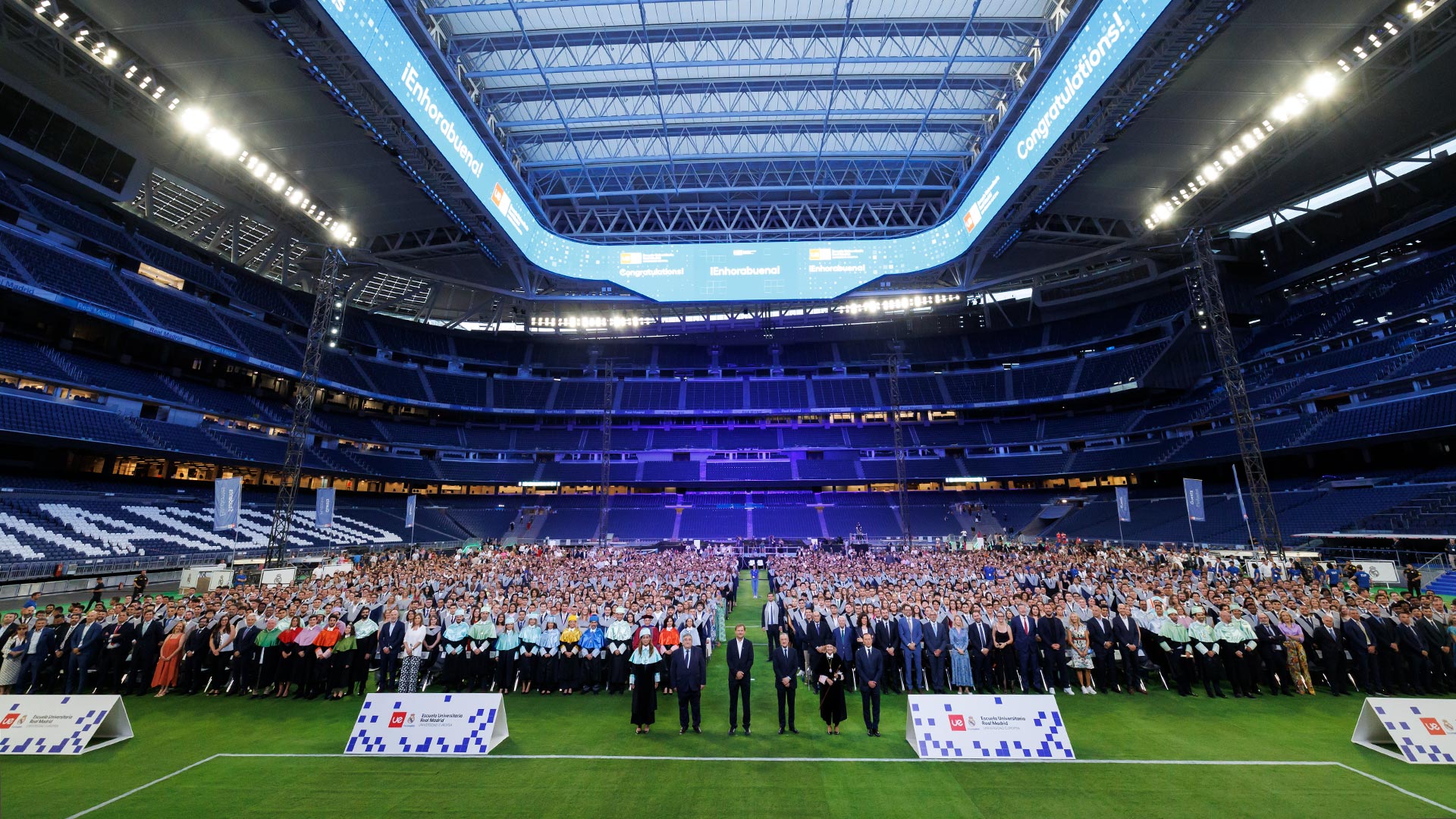 Graduation Ceremony of 19th graduating class of Real Madrid Graduate ...