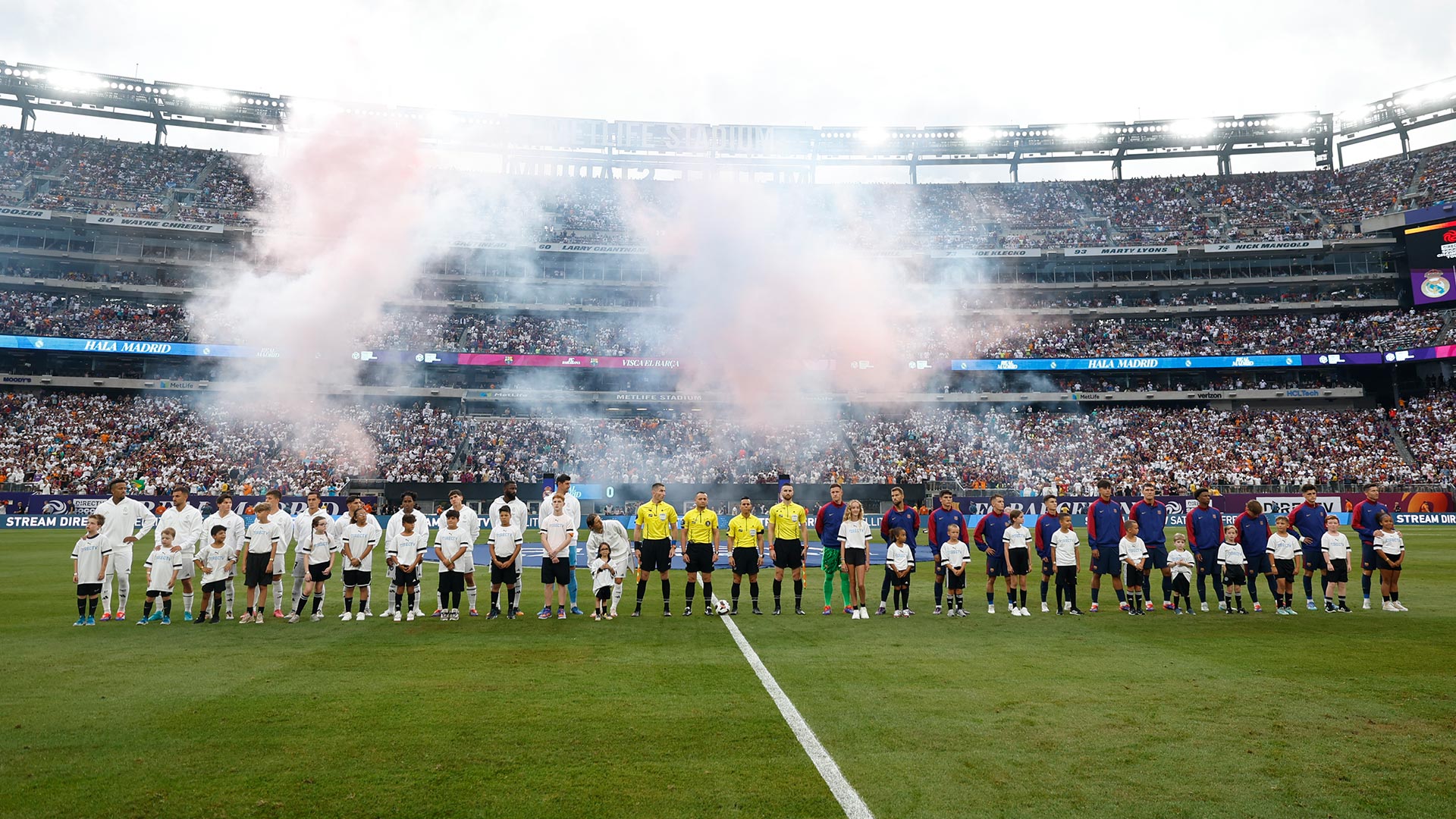 Real Madrid match schedule for DirecTV Soccer Champions Tour