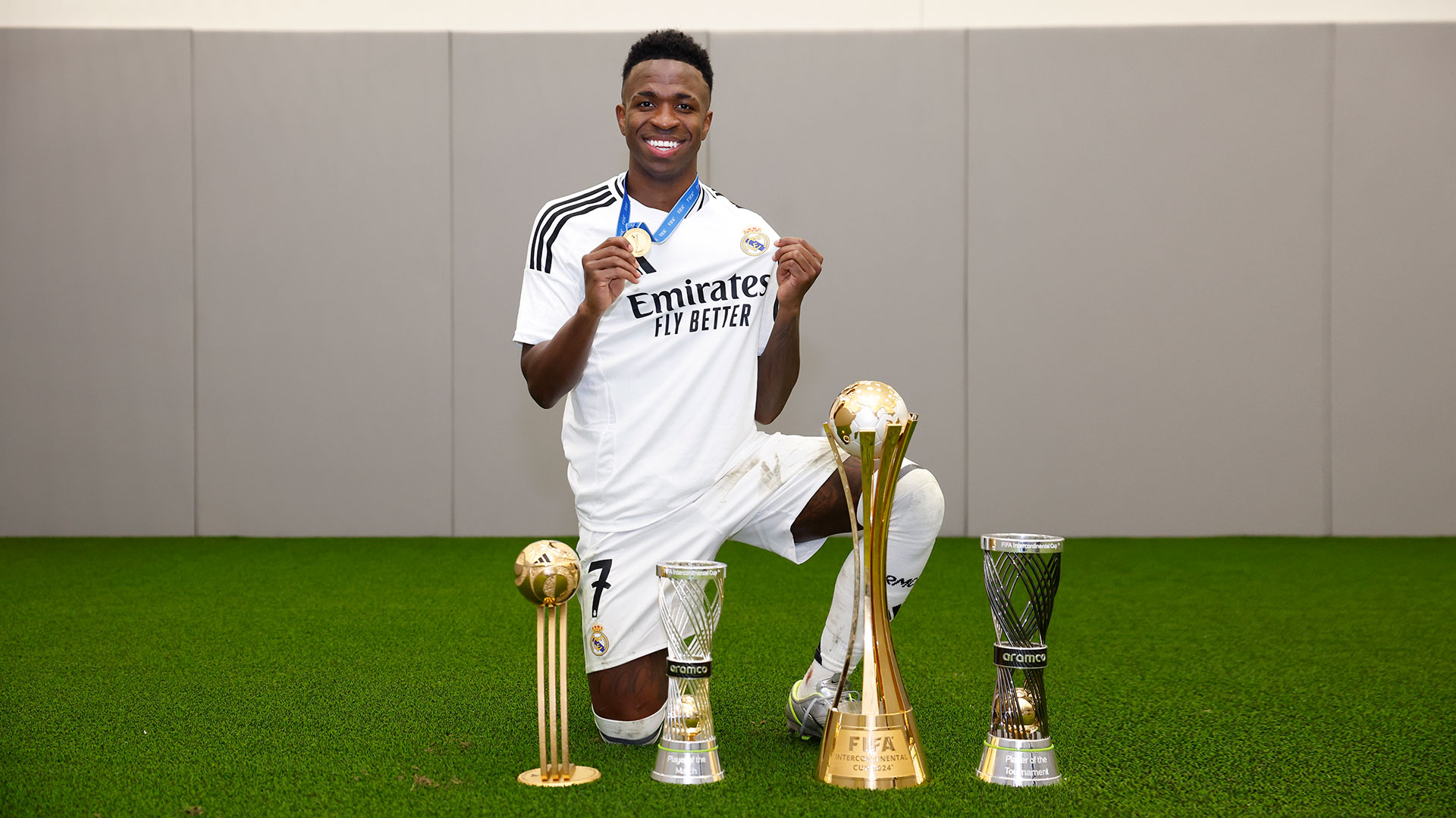 Vini Jr. named Intercontinental Cup Golden Ball and final MVP: "It's ...