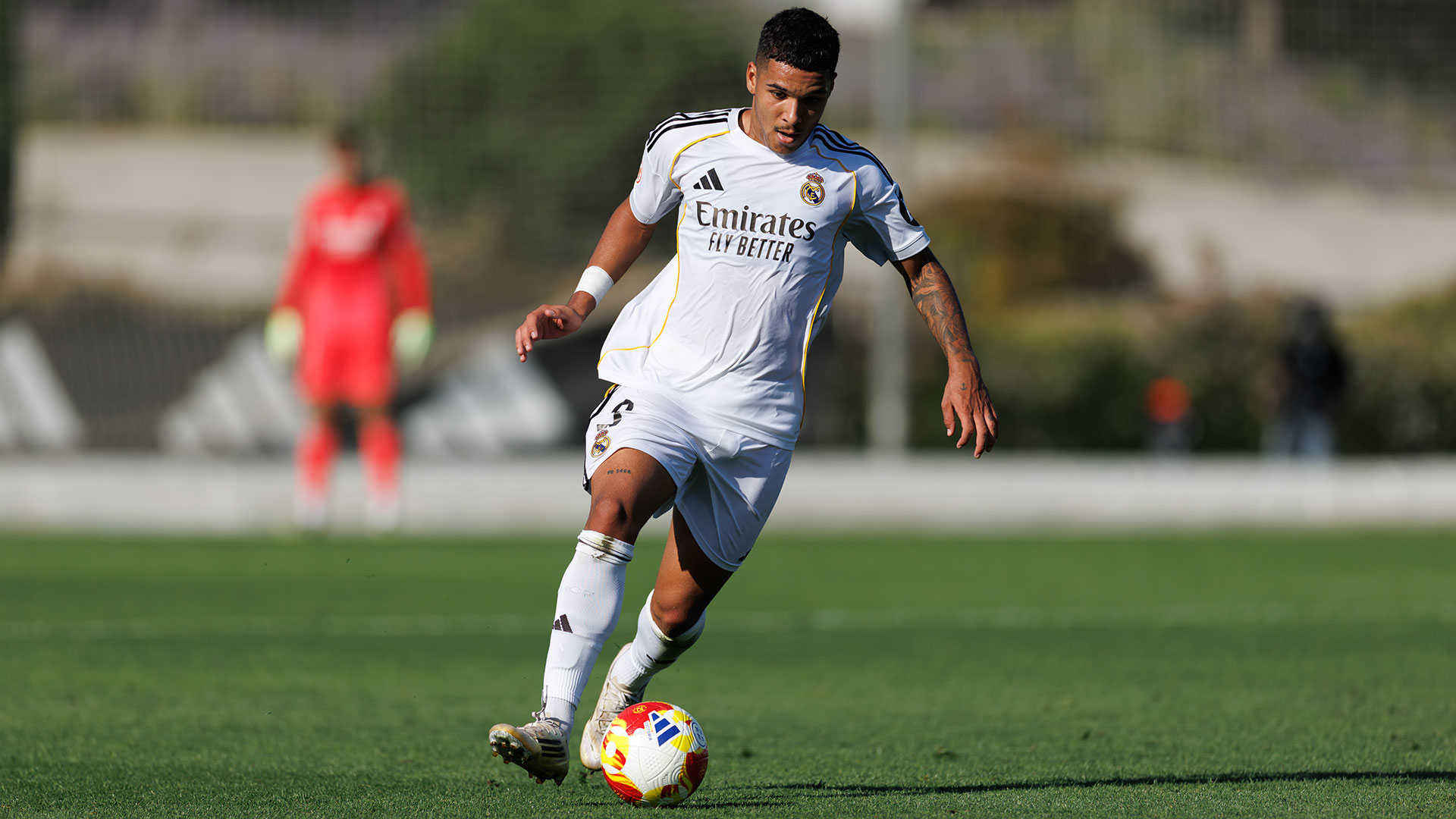 Once inicial del Castilla ante el Mérida