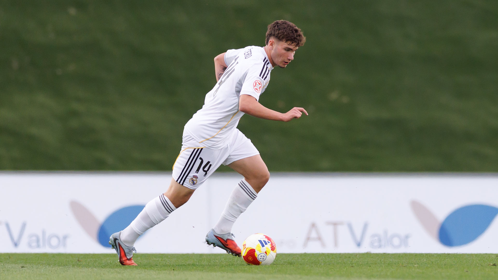 Once inicial del Castilla contra el Zamora