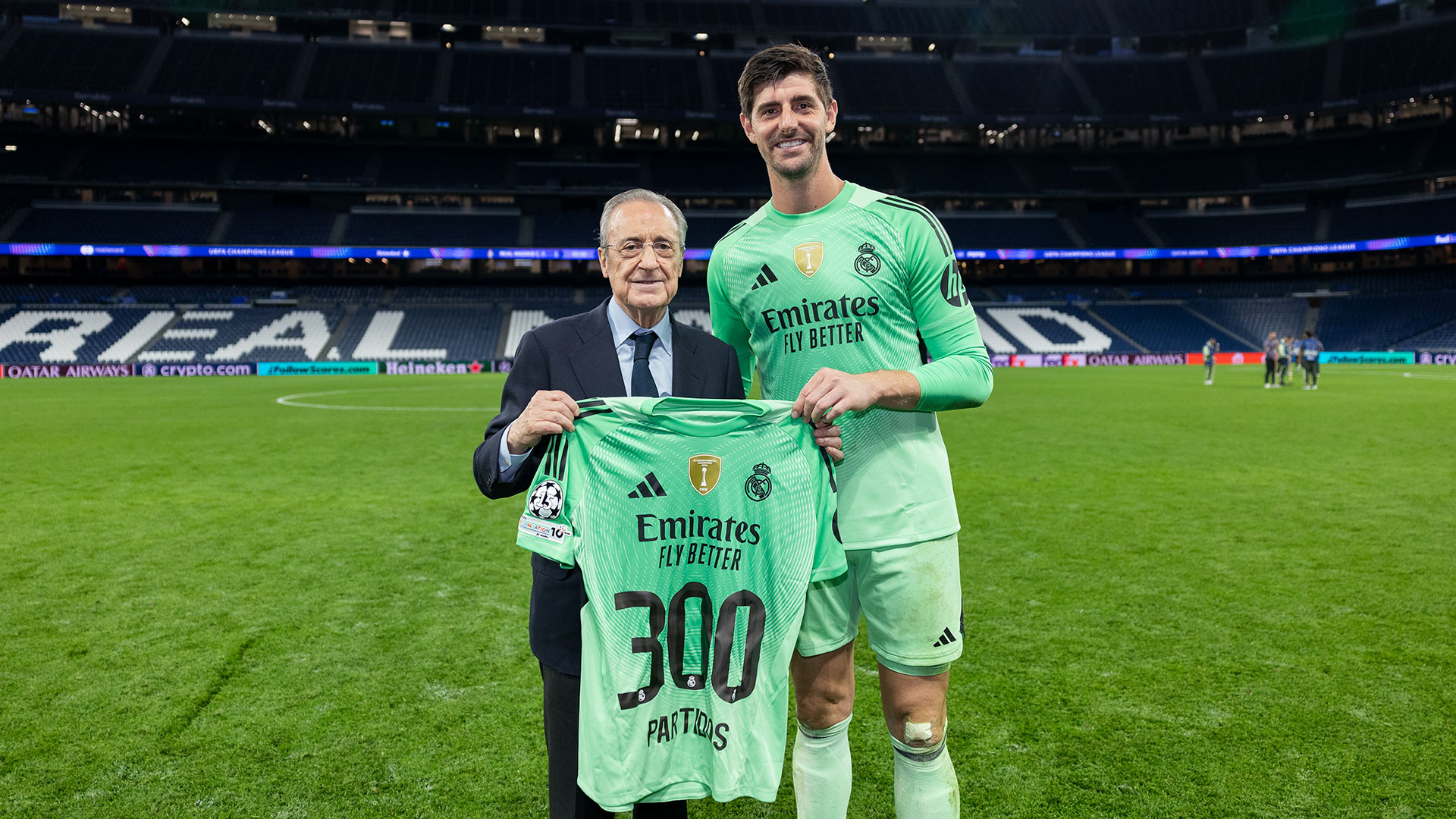 Courtois: "It's nice to mark my 300th appearance with a win and some ...