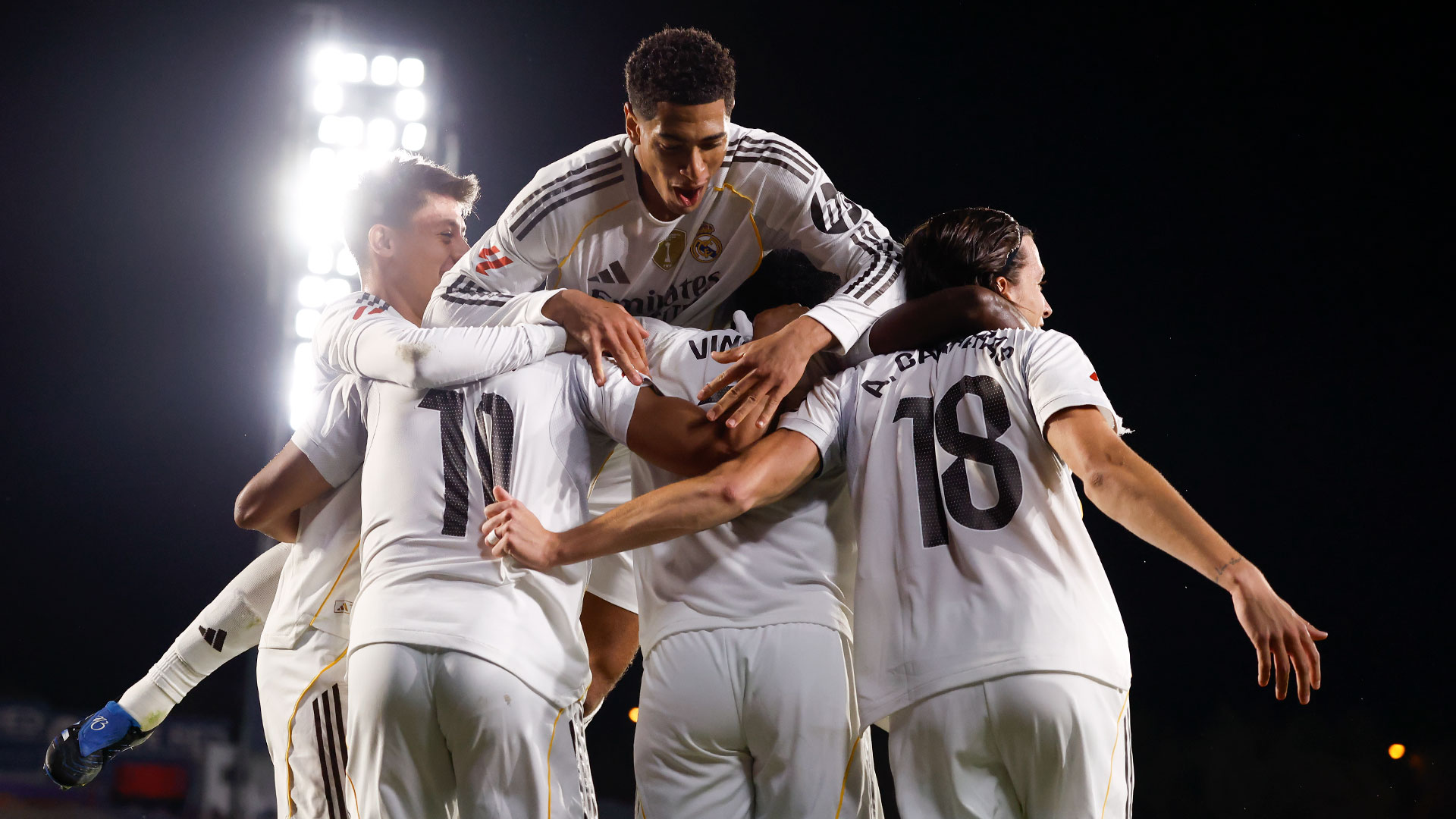 Real Madrid starting line-up to face Barcelona