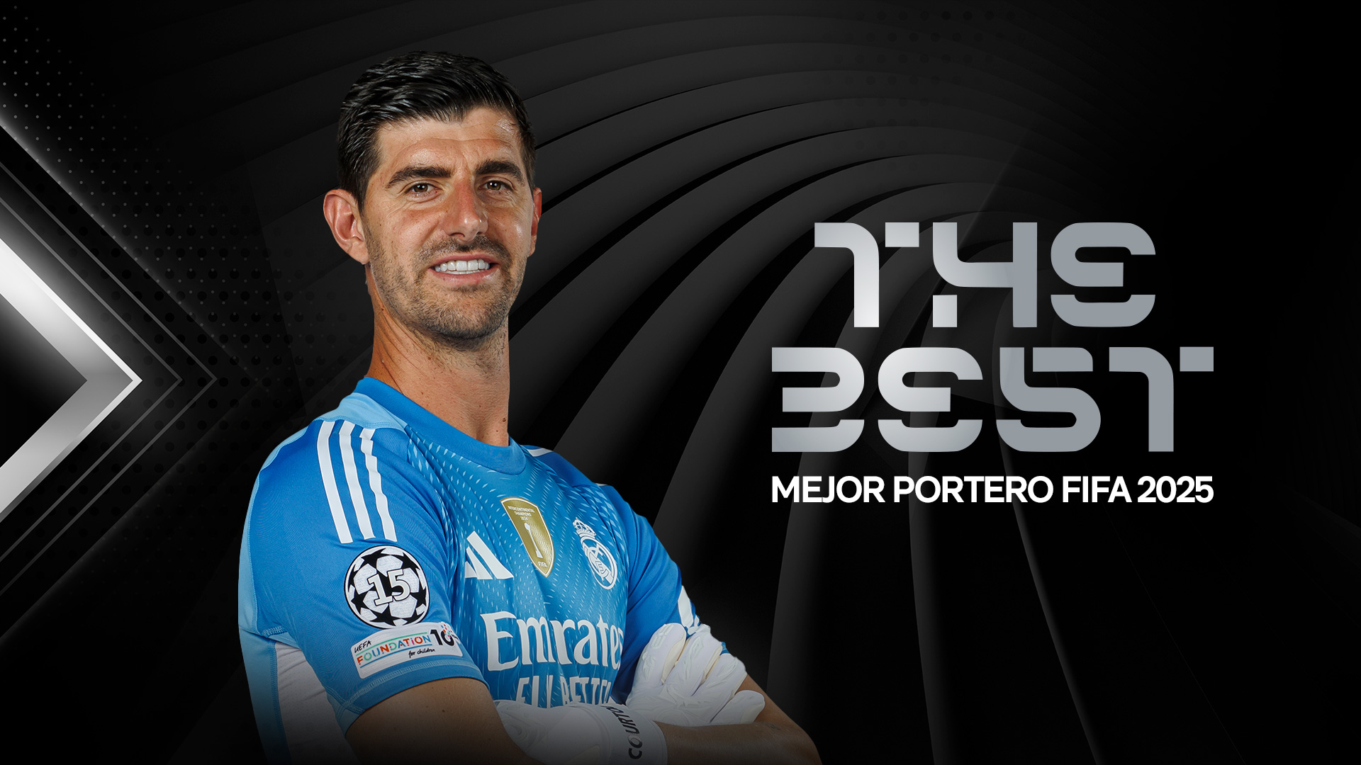 Courtois, nominee for the 2025 Best FIFA Goalkeeper Award