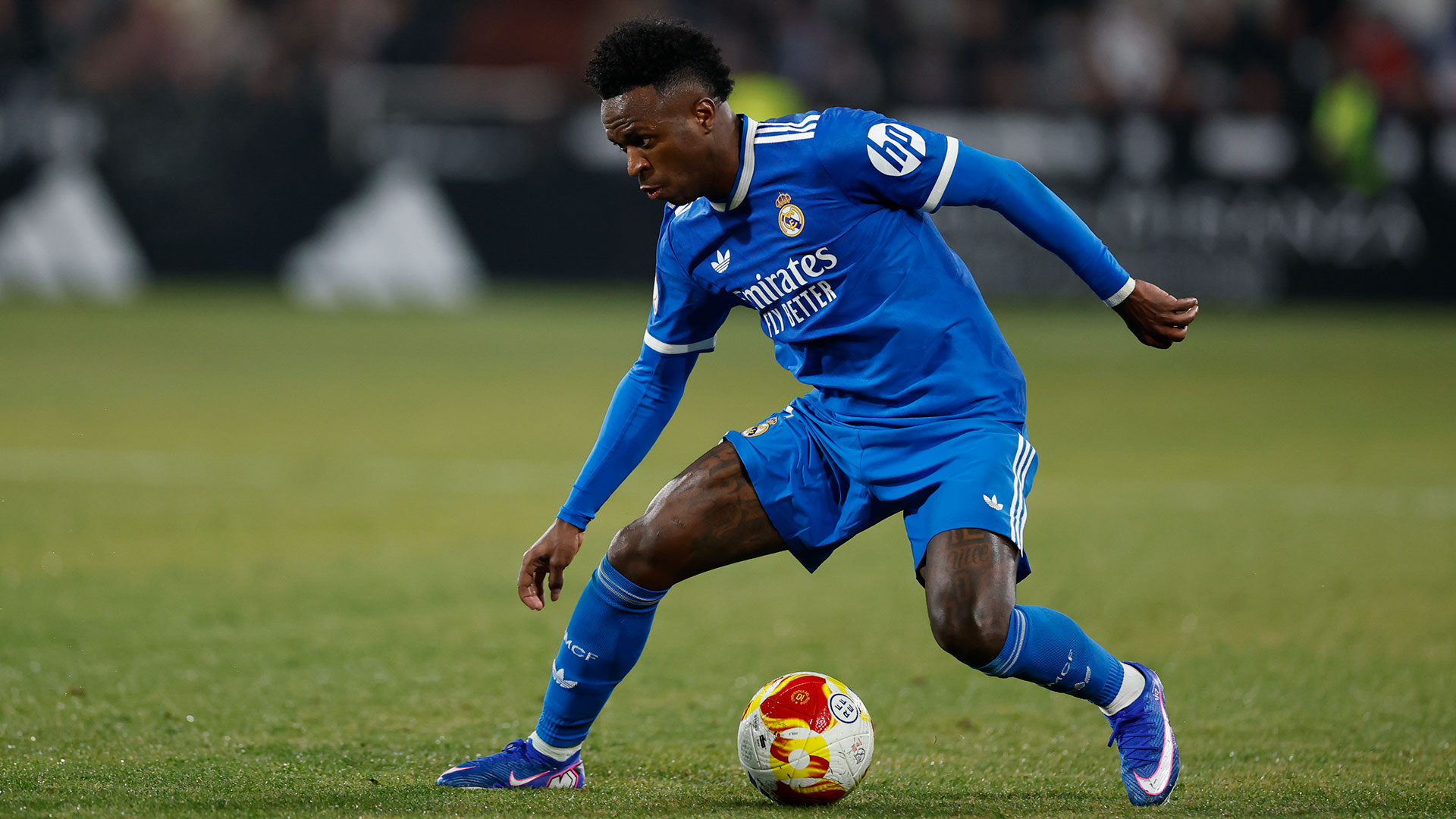 Vini Jr. completa 350 jogos pelo Real Madrid